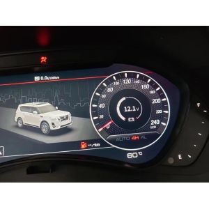 Quality Nissan Patrol Y62 LCD Car Instrument Cluster Gauge 12V for sale