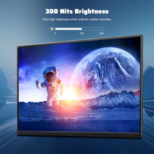 Quality Ultra Thin Gaming Portable Touch Screen Monitor FHD USB Type C for Smart Phone for sale