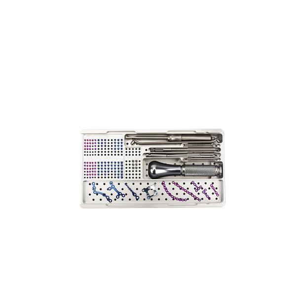 Quality Orthopedic Surgical Mini Maxillofacial Plate Instrument Set for sale