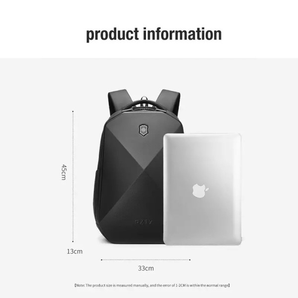 Quality EVA Hard Shell Computer Modern Laptop Backpack 22L Business Use for sale