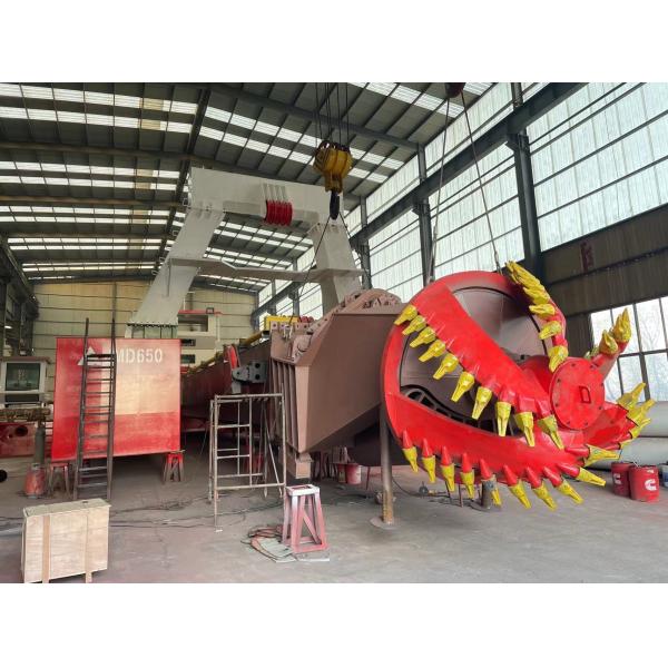 Quality 1000m3/H Rexroth Hydraulic Cutter Suction Dredger Heavy Equipment for sale