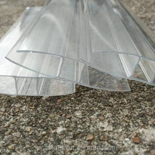 Quality 100% Virgin Polycarbonate Accessories H Polycarbonate Profile Joints for sale