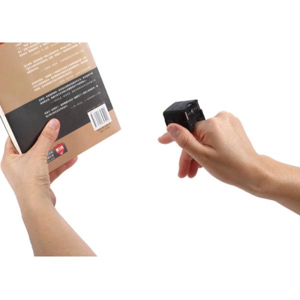 Quality Wearable 2D Ring Barcode Scanner With Touch Scanning for sale