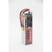 Quality Herewin High Rate fast speed 6s battery fpv 100C 7Ah FPV Drone Battery 822g for sale