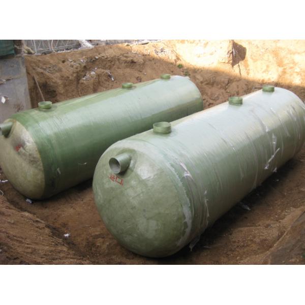 Quality Fiberglass Winding FRP Septic Tank With Ordinary Pressure Low Maintence Long for sale