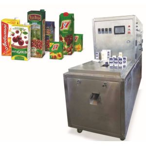 Quality Semi Automatic 1.5L Paper Filling Machine Gable Top Multi Function for sale