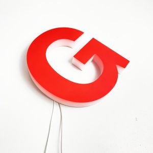 Quality Front Lit 3D Letter Sign Board Full Body Lighting for sale