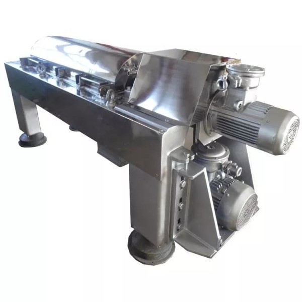 Quality stainless steel 316L whey fines Herbal s Screw sedimentation decanter centrifuge for wastewater treatment for sale