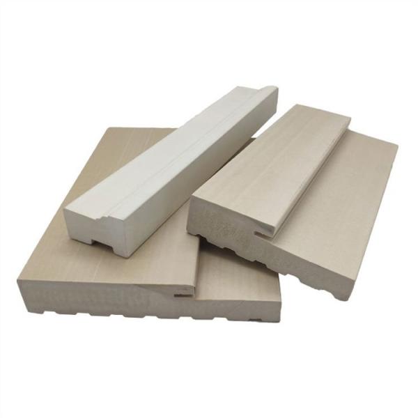 Quality Hotel Applications Co-Extruded PVC Mouldings for Durable WPC Door Frame for sale