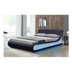 Quality Sunny Faux Leather Gas Lift Bed Frame With Storage for sale