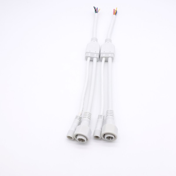 Quality CE Certified  Waterproof Y Connector IP68 6 Core Cable Connector for sale