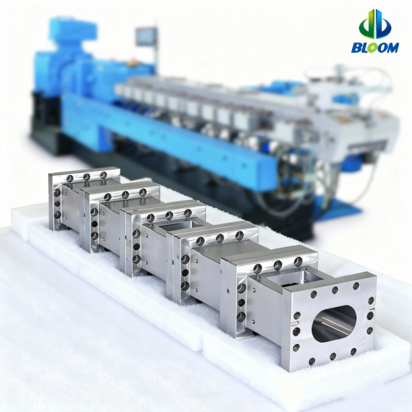 Quality High Strength Nickel Alloy Twin Screw Barrel with Wear Resistance for Plastic for sale