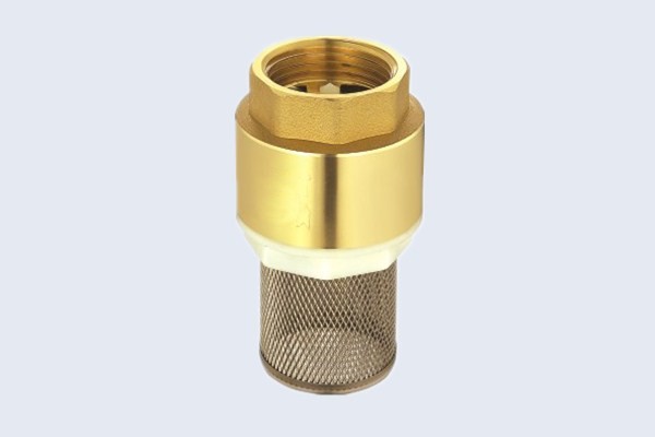 Quality Brass Spring Check Valve With Filter Brass Fittings PN16 / 232Psi for sale