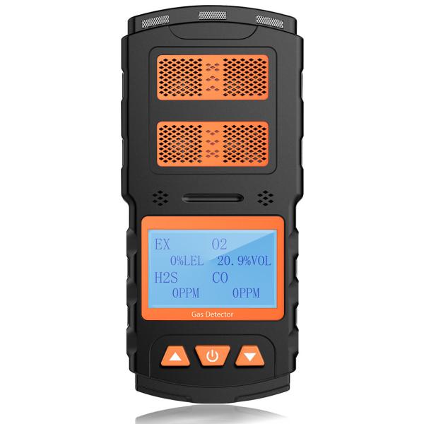 Quality Dustproof Portable Multigas Detector Monitor For LEL Oxygen H2S CO Carbon Monoxide for sale