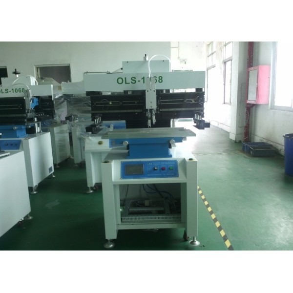 Quality 0.6m LED Solder Paste Screen Printer Easy Operated With Servo System for sale