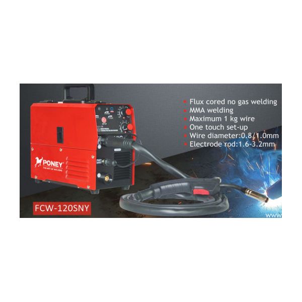 Quality 4.0kva No Gas Mig Welder IGBT Mig And Stick Welding Machine for sale
