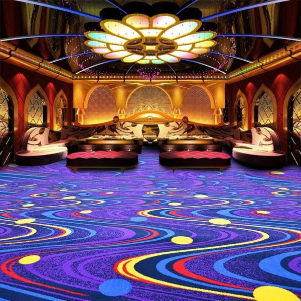 Quality Hotel Machine Woven Classic Ballroom Carpet in Customized Colors for Luxury Hotel for sale
