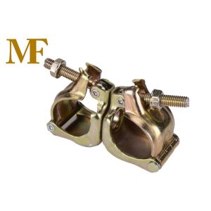 Quality 60*60mm Scaffolding Coupler / Crossed Fastener Swivel Coupler Scaffolding for sale