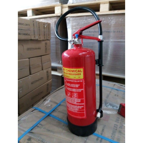 Quality 27 Bar Wet Chemical Fire Extinguisher 2l Red 5-60C Temperature Range for sale