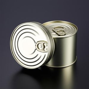 Quality Recyclable Metal Tin Cans with Easy Open Lids and Customized Logo for Versatile for sale