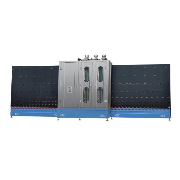 Quality Fully Automatic Glass Cleaning Machine , Industrial Glass Washer 10KW Total for sale