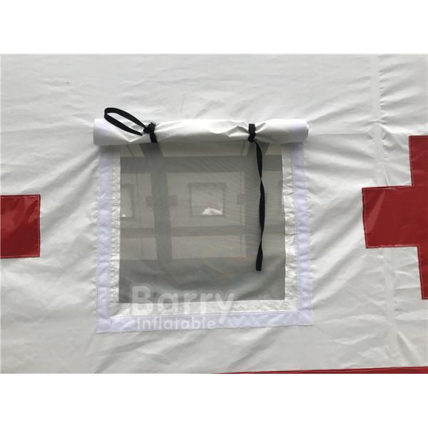 Quality Air Tight Tarpaulin Inflatable Medical Military Tent For Shelter for sale