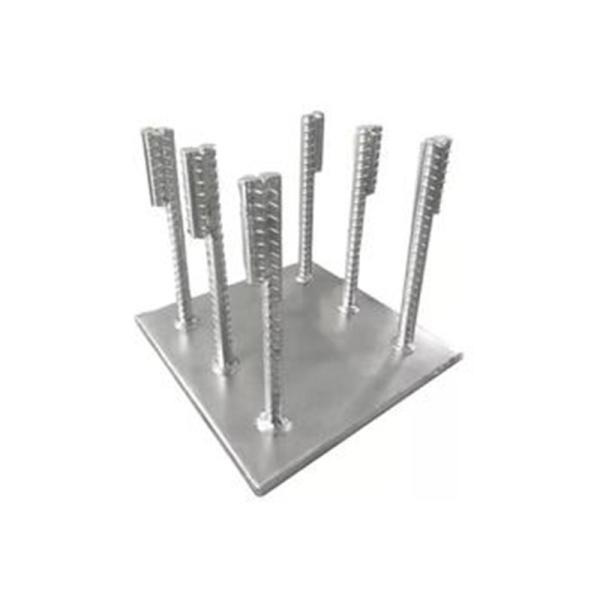Quality Corrosion Resistant Aluminum Embed Plate With Headed Studs For Curtain Wall for sale