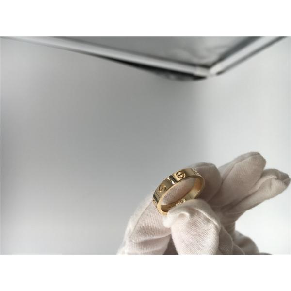 Quality Simple Design High End Custom Jewelry Love Ring Wedding Band for sale