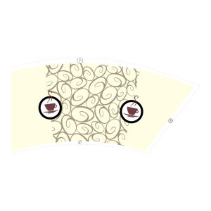 Quality 160g Biodegradable 9oz Cupstock Paper Blank For Paper Cup for sale