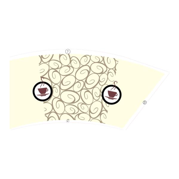 Quality 160g Biodegradable 9oz Cupstock Paper Blank For Paper Cup for sale