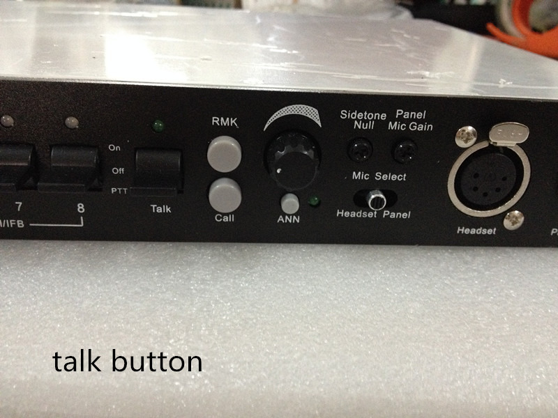 2019 TELIKOU New Update  TM-800 Eight channel wired intercom  System  For TV station lighting sound Stage
