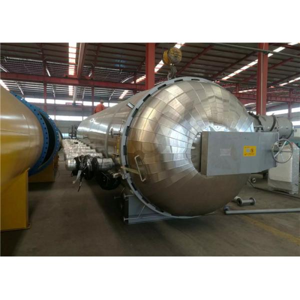 Quality Wood Impregnation Tank Oven Heat Treatment Machine 6m 8m Length for sale