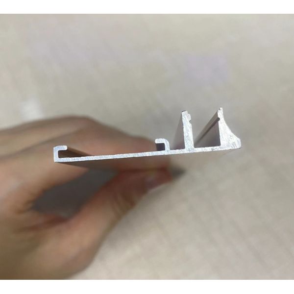 Quality Wall Display LED Light Glass Shelf with L Shape Aluminum Frame and 39.8mm Side Height for sale