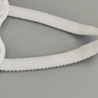 Quality 3mm 4mm 5mm Soft Flat Elastic Cord Ear Loop Stretch Bubble Elastic Band for sale