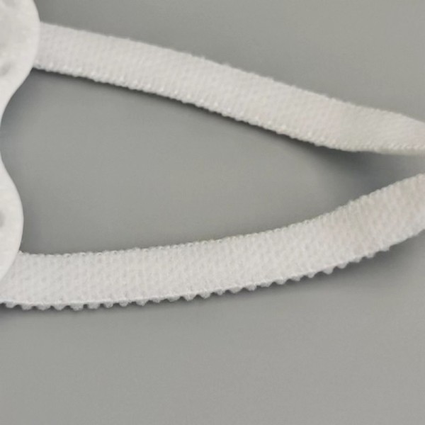 Quality 3mm 4mm 5mm Soft Flat Elastic Cord Ear Loop Stretch Bubble Elastic Band for sale