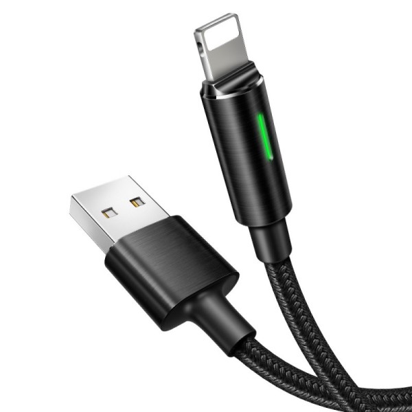 Quality Auto Cut Off Nylon Quick Charging Cable Smart Disconnect Intelligent USB Date for sale