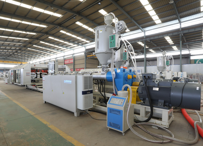 Quality Easy Operation Fully Automatic Plastic Corrugated Pipe Extrusion Line for sale