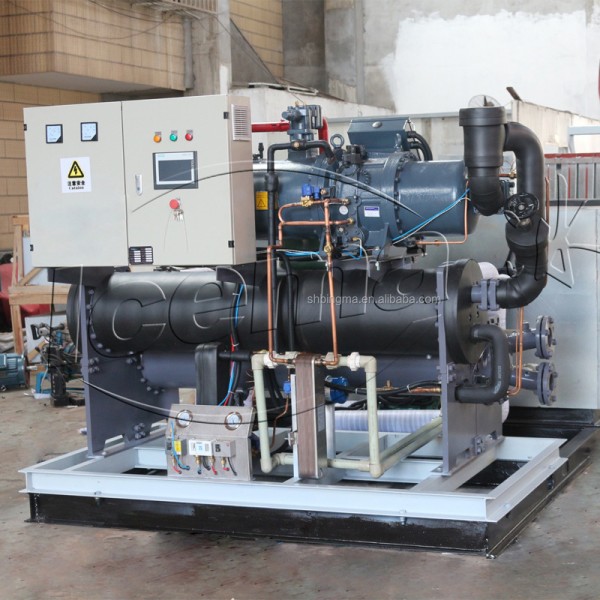 Quality Brine Type Industrial 10 Ton Ice Block Making Machine 380V for sale