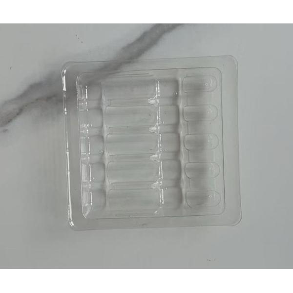 Quality Customized Pharmaceutical Packaging Disposable Blister Vial Medical Plastic Tray for sale