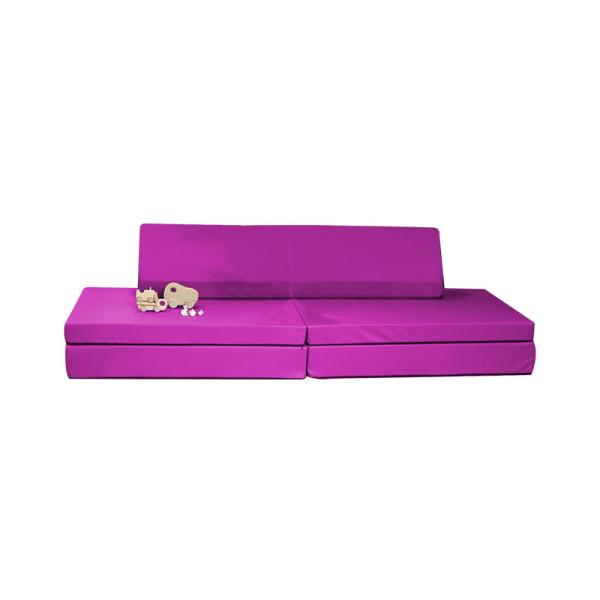 Quality Safe And Indestructible 6 Piece Configurable Foam Play Couch for sale