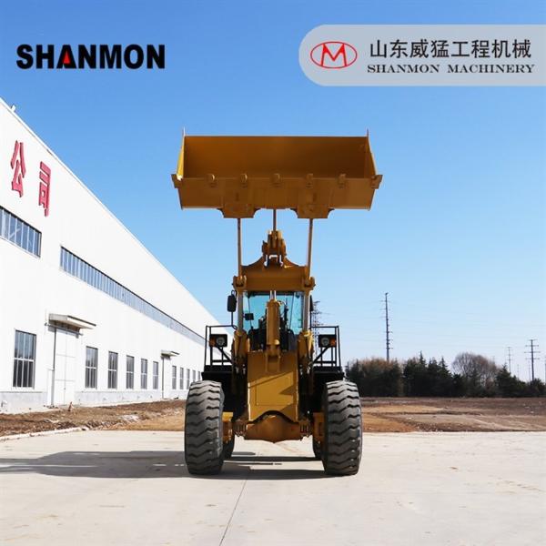 Quality Stable Operating 5 Ton Shovel Loader Customized Color With Attachments for sale