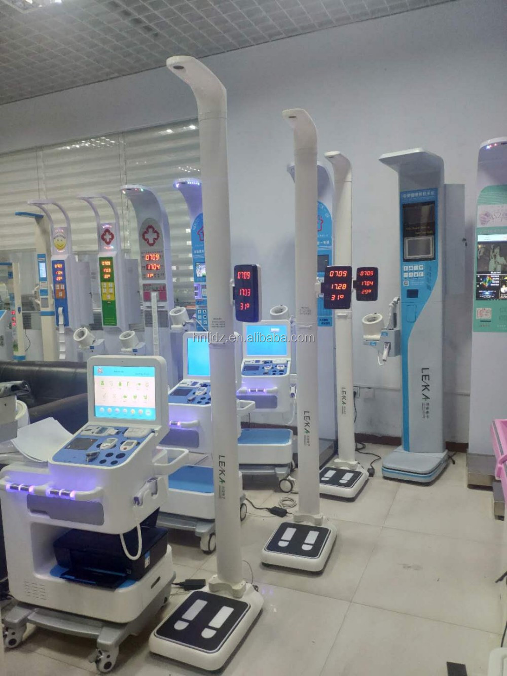 Quality Foldable BMI Height Weight Scale ISO9001 Certified 0-200cm Measurement Range for sale