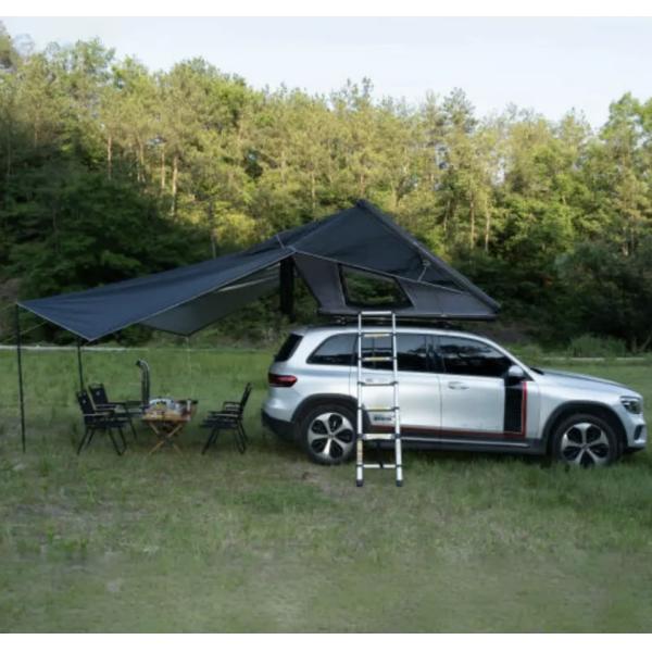 Quality Aluminum Extended Tent Hardshell Rooftop Tent with Rain Fly for sale