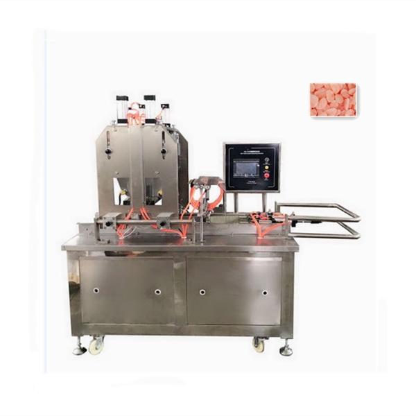Quality Pectin Banana Worms Gummy Candy Depositing Machinery with 220V Voltage for sale
