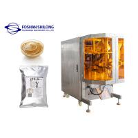 Quality High Speed Pouch Pesticide Automatic Liquid Packing Machine 2.5L 420mm Film for sale