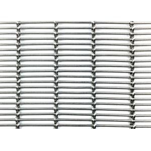 Quality Plain Weave Stainless Steel Architectural Mesh 2.6kg/M2 For Stair Railing for sale