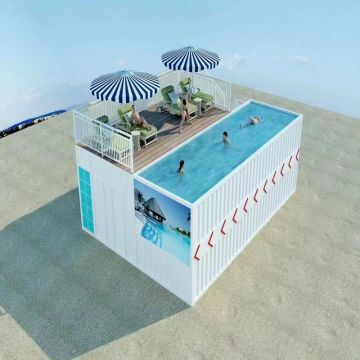 Quality Custom Sandwich Panel Container House 2 Bedroom Modular Homes for sale