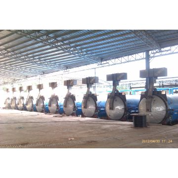 Quality Saturated Steam AAC Chemical Autoclave / AAC Block Machine , High Temperature for sale