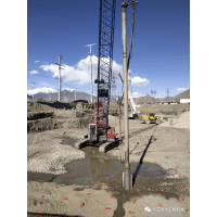 Quality Complete Bottom Feed Vibroflot System Including Stone Feeding Hopper and for sale