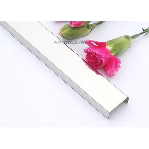 Quality 8k Mirror Stainless Steel U Trim Antiscratch Polished Effect for sale